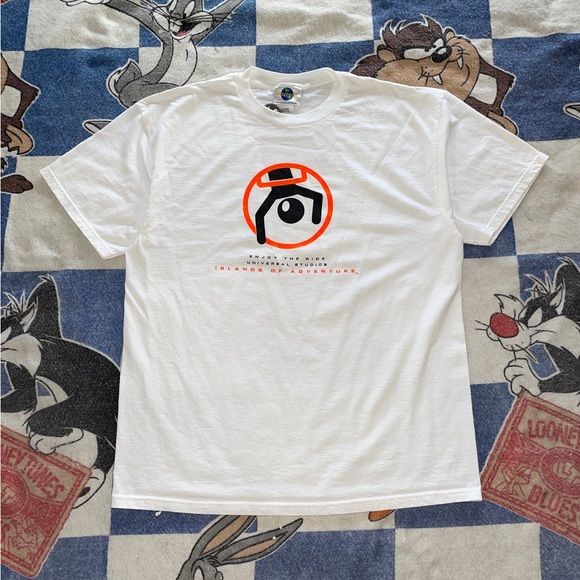 Disney | Shirts | Vintage Universal Studios Ride Tee | Poshmark